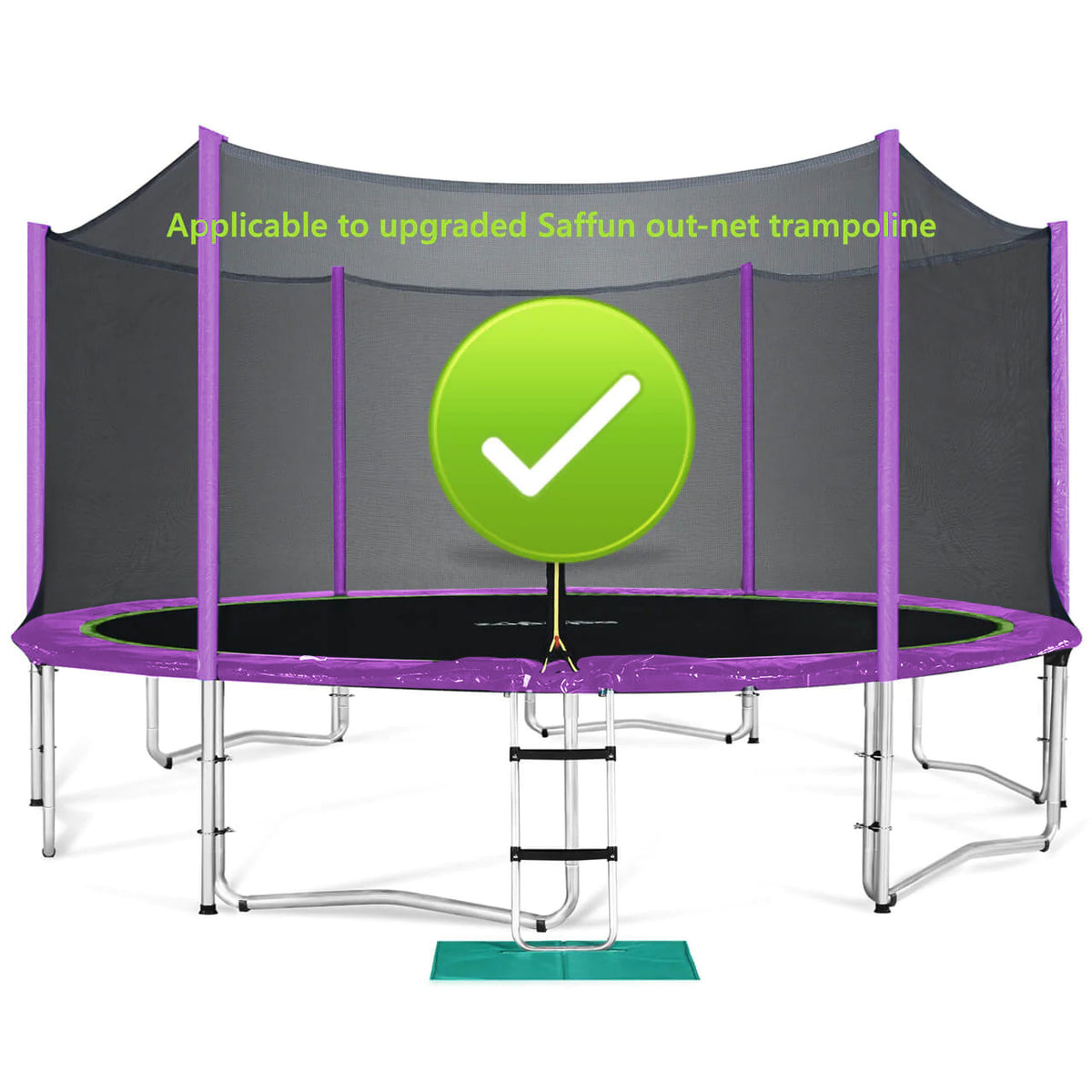 Trampoline Mat Replacement 8/10/12/14/15/16FT | Out-Net Trampoline ...