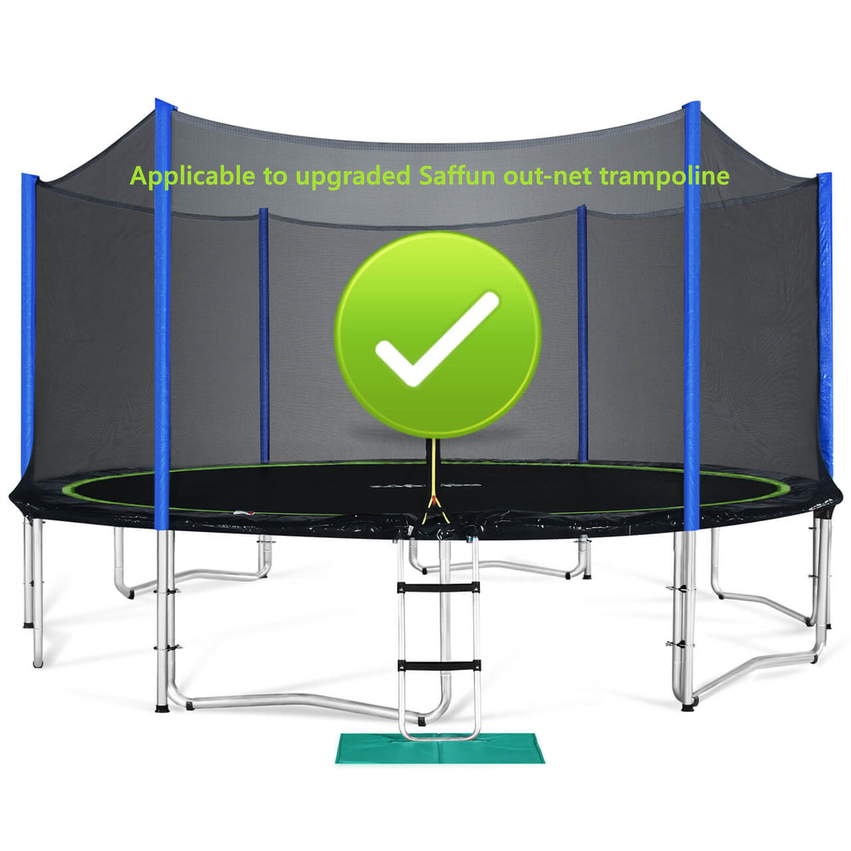 Trampoline Mat Replacement 8/10/12/14/15/16FT | Out-Net Trampoline ...